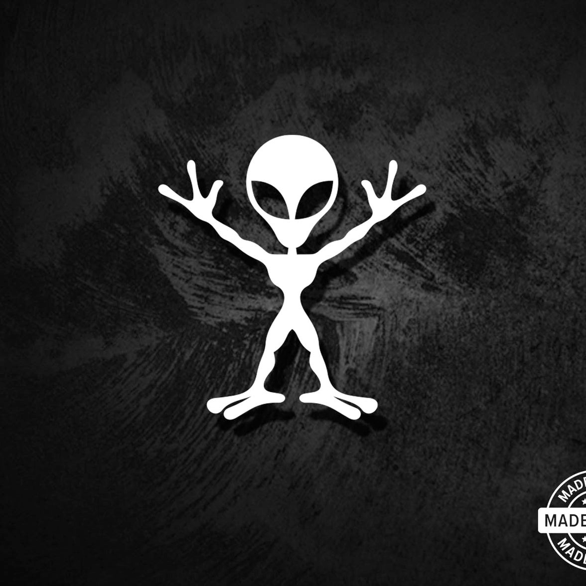 Alien Decal - American Die-Cut Decals