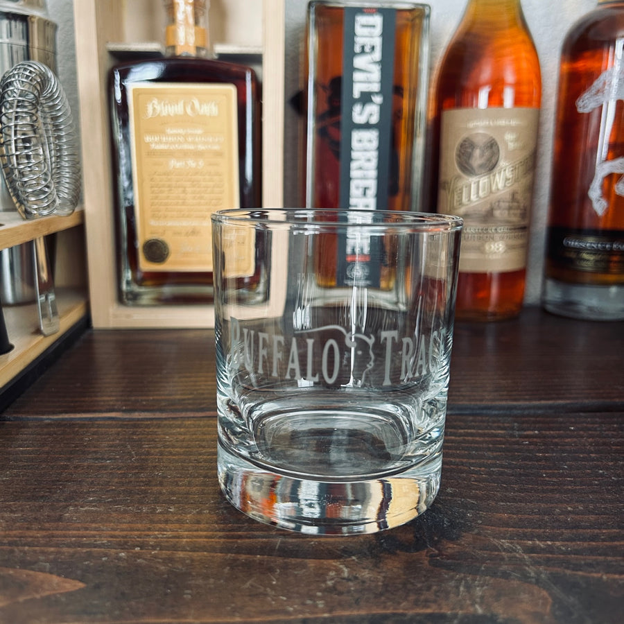 Buffalo Trace Whiskey Glass 11oz - American Die-Cut Decals