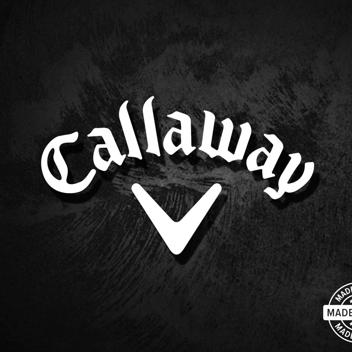 Callaway Golf Decal - American Die-Cut Decals