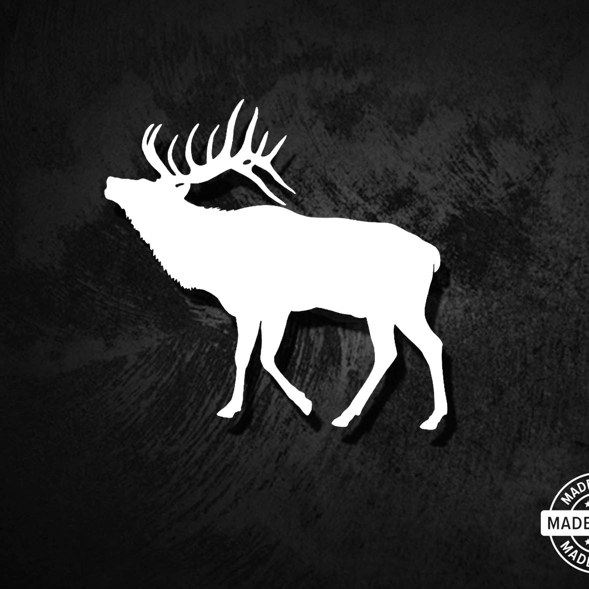 Elk Decal - American Die-Cut Decals