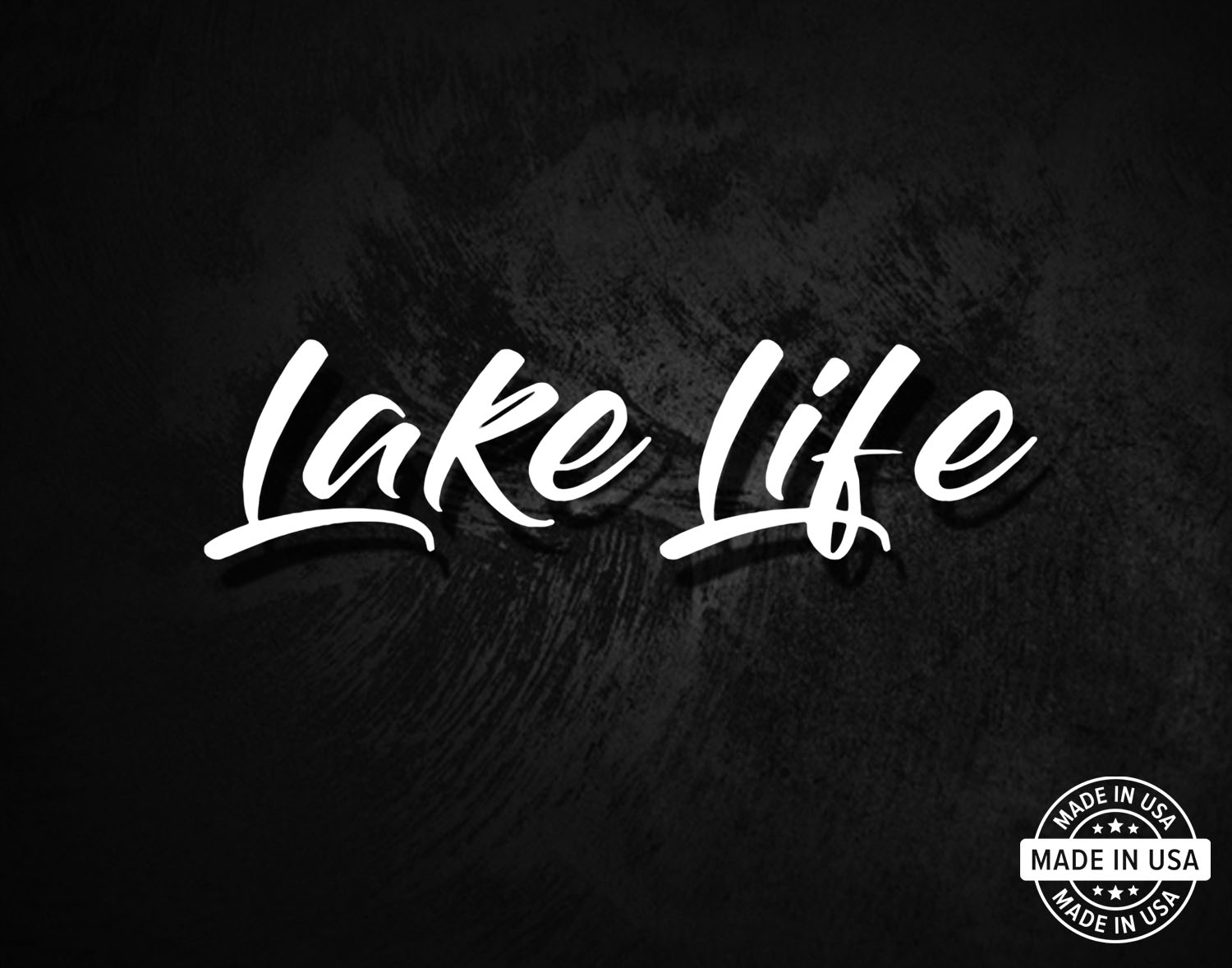 Lake Life Decal – American Die-Cut Decals
