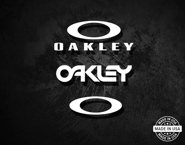 Oakley Logo 6 Pack Decals - American Die-Cut Decals