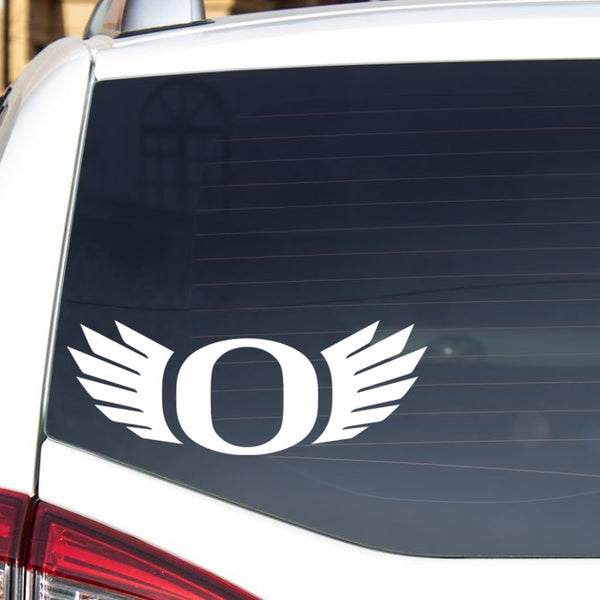 Oregon Ducks Wings Decal - American Die-Cut Decals