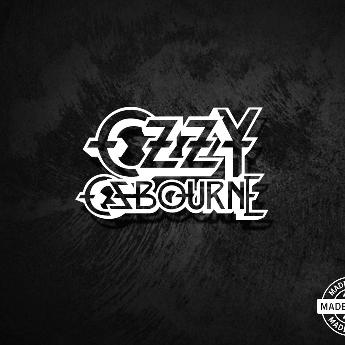 Ozzy Osbourne Decal - American Die-Cut Decals