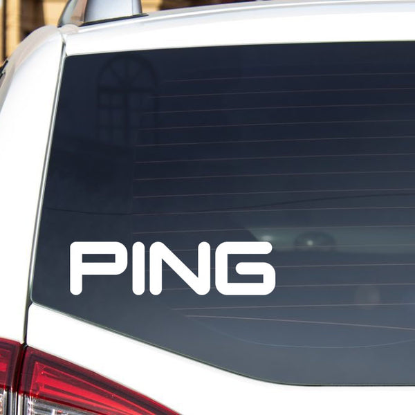 Ping Golf Decal - American Die-Cut Decals