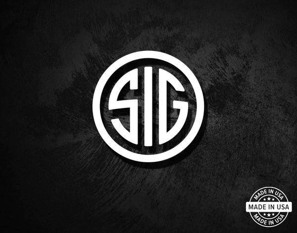 SIG Sauer Decal - American Die-Cut Decals