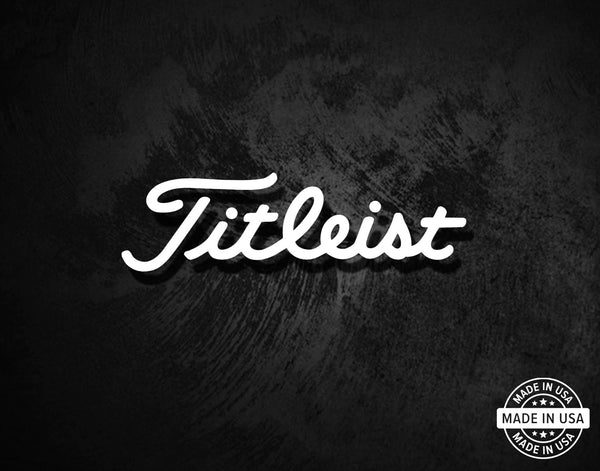 Titleist Golf Decal - American Die-Cut Decals