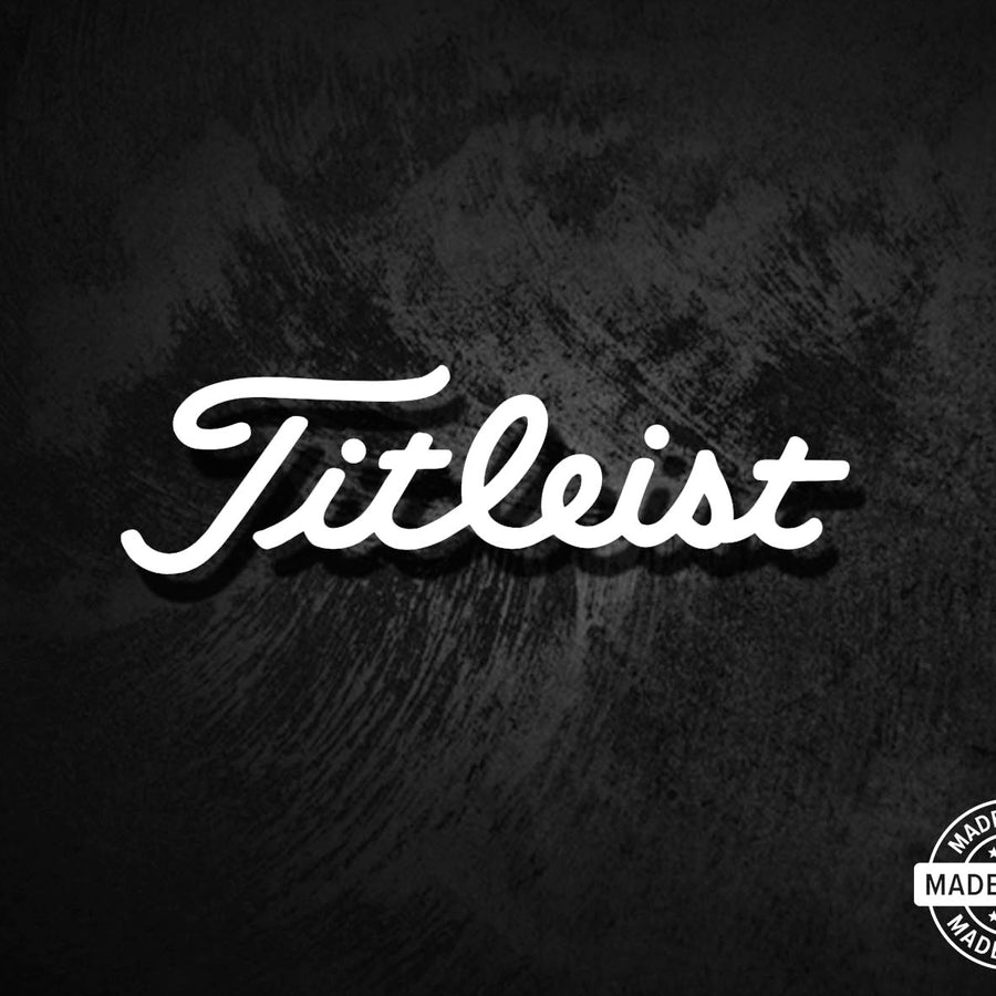 Titleist Golf Decal - American Die-Cut Decals
