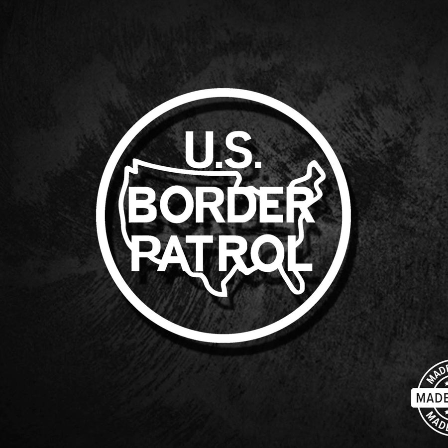 U.S. Border Patrol Decal - American Die-Cut Decals