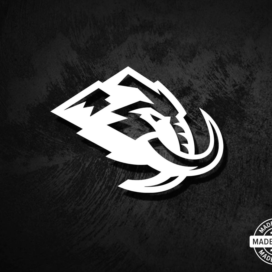 Utah Mammoths Decal - American Die-Cut Decals