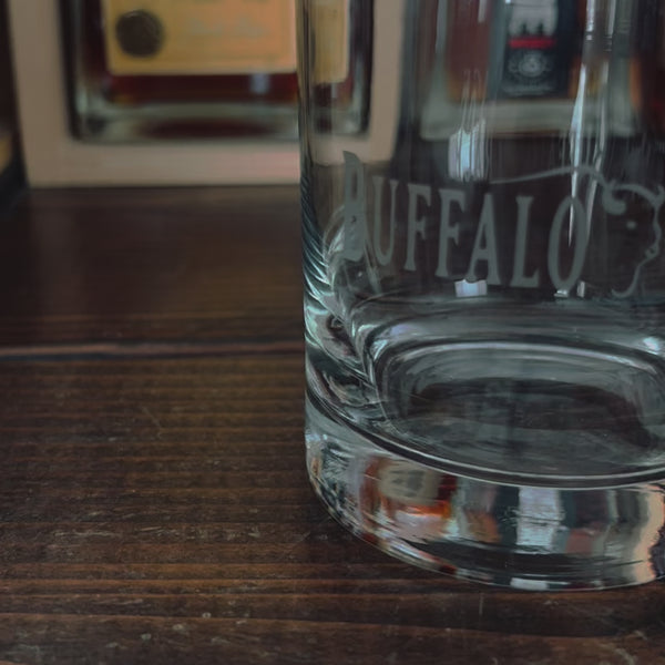 Buffalo Trace Whiskey Glass 11oz - American Die-Cut Decals