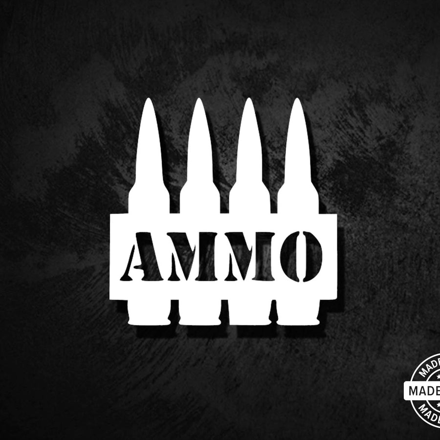 AMMO Decal - American Die-Cut Decals