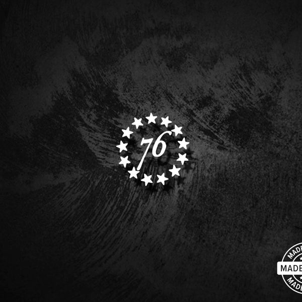 Betsy Ross 76 (AR15 Lower) Decal - American Die-Cut Decals