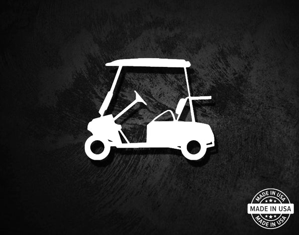 Golf Cart Decal - American Die-Cut Decals