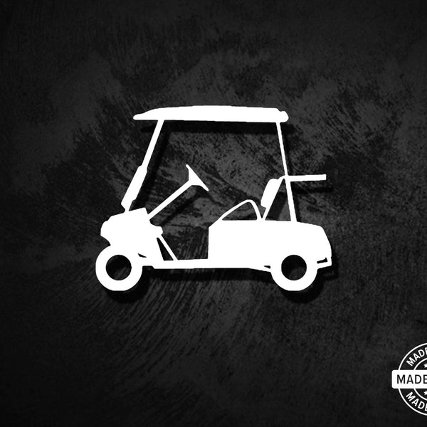 Golf Cart Decal - American Die-Cut Decals