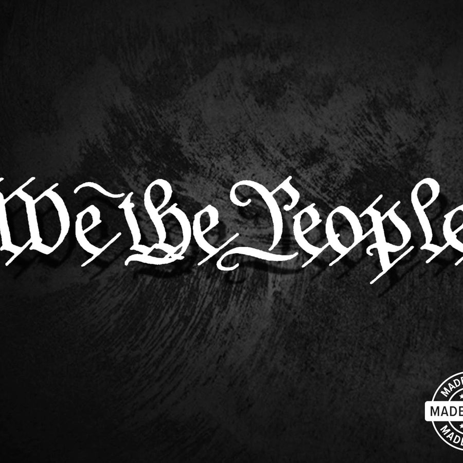 We The People Decal - American Die-Cut Decals
